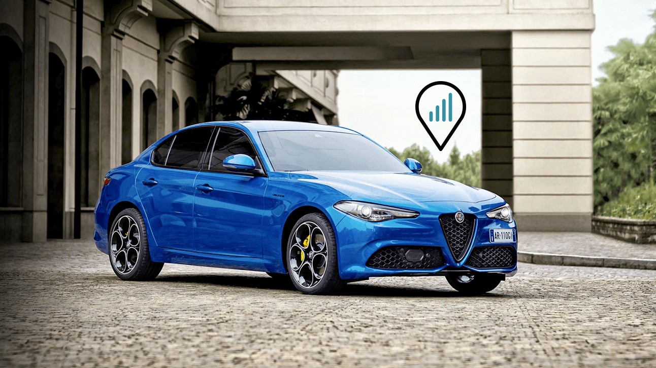 ¿Cómo conecto mi smartphone/tablet a la señal wifi en mi Alfa Romeo?